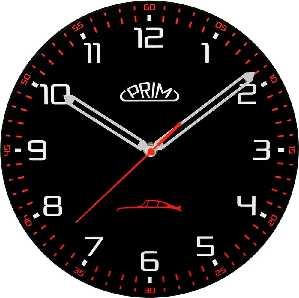 Hodiny PRIM Speedline - černo-červené