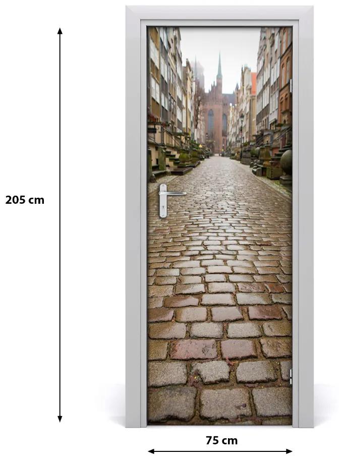 Fototapeta samolepící na dveře Gdaňsk Polsko 75x205 cm