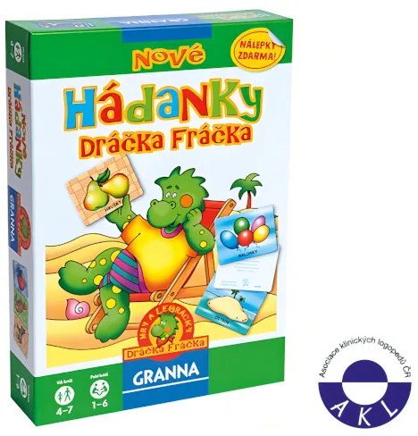 Granna Nové Hádanky Dráčka Fráčka