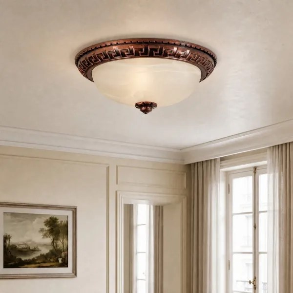 Brilagi - Stropní svítidlo FRESCO 2xE27/40W/230V pr. 30 cm měděná