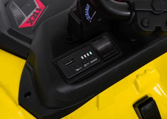 Elektrická čtyřkolka Quad Sport TX 4×4 žlutá
