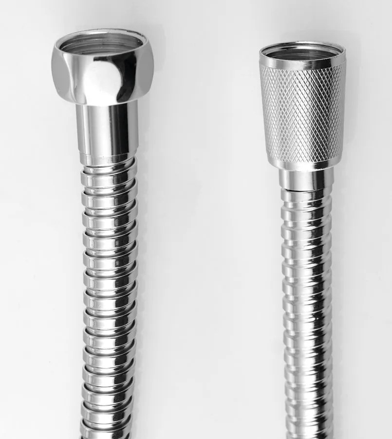 Sapho, POWERFLEX Flexibilní nerezová hadice s dvojitým zámkem, 100 cm, FLEX100