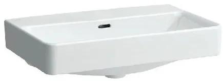 Laufen Pro S - Umyvadlo Compact, 600x380 mm, bez otvoru pro baterii, bílá H8189590001091