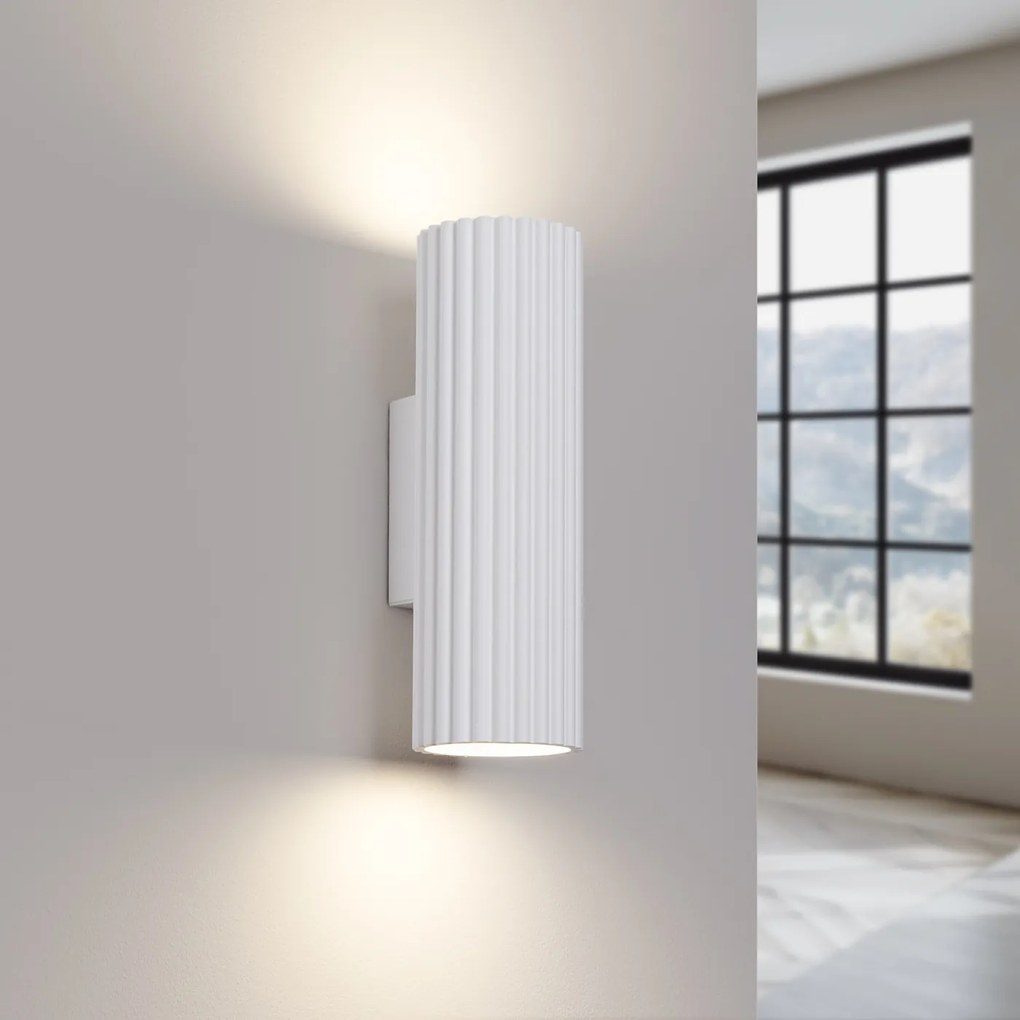 Sollux Lighting Nástěnné svítidlo KARBON 20 bílé