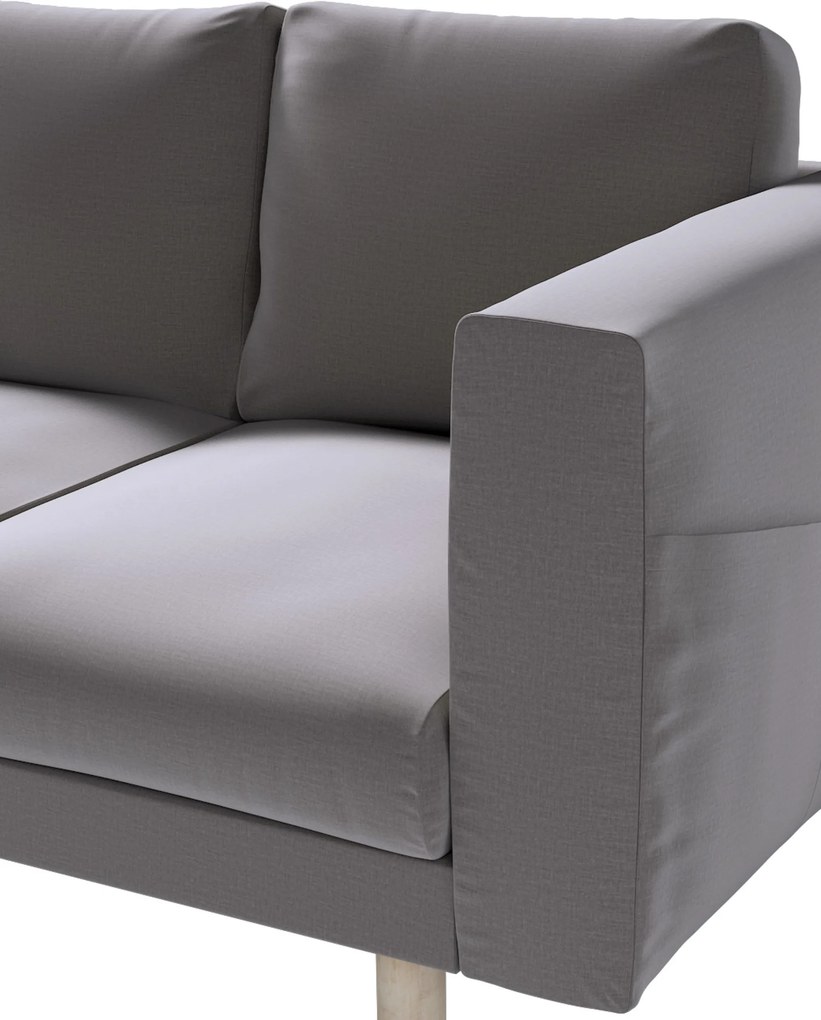 Potah na pohovku IKEA Norsborg 3-místná barva hnědá látka sametová