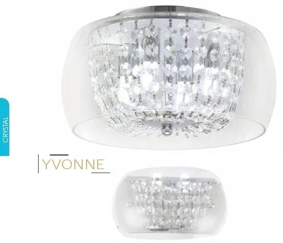 ACA DECOR Stropní svítidlo YVONNE max. 6x40W/G9/230V/IP20