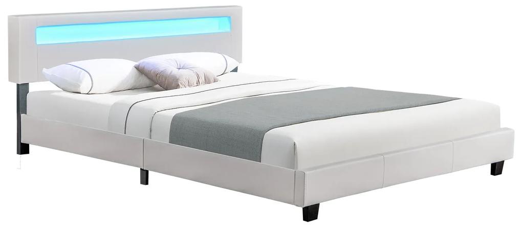 Juskys Čalouněná postel,, Paris "160 x 200 cm - bílá