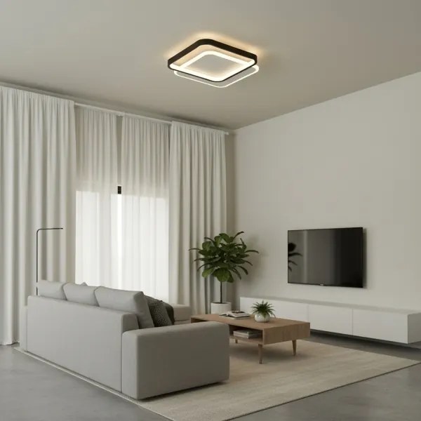 Brilagi - LED Stmívatelné stropní svítidlo FLARE LED/43W/230V 3000-6000K + DO