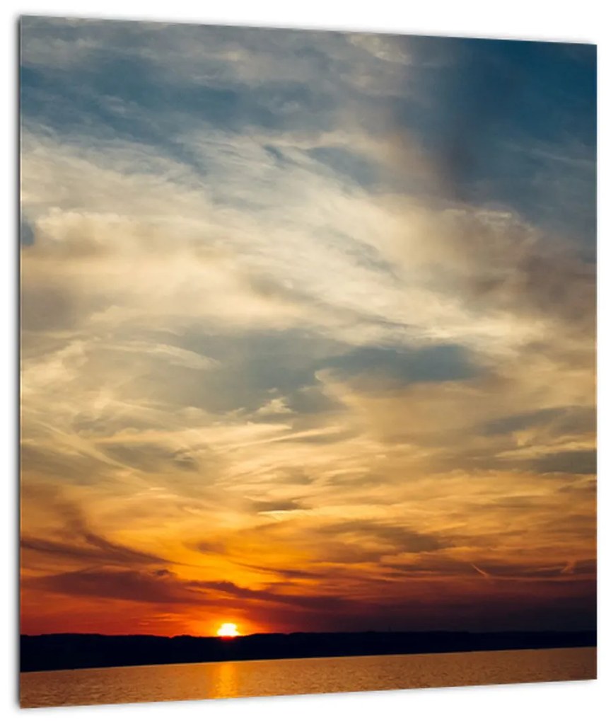 Obraz západu slunce (30x30 cm)