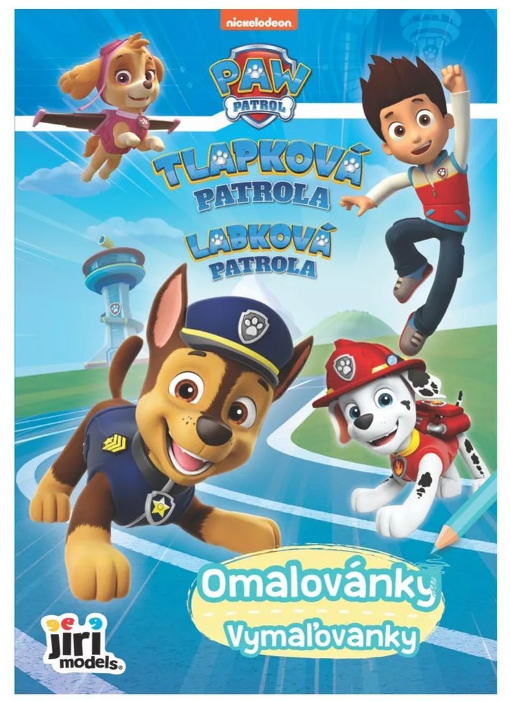 Jiri Models Omalovánky Paw Patrol/Tlapková patrola A5 15x21cm