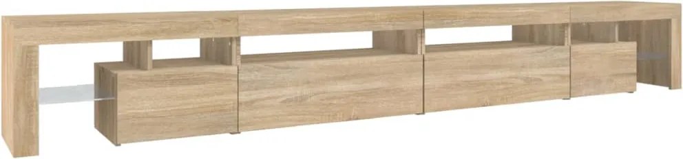 TV skříňka s LED osvětlením sonoma dub 290 x 36,5 x 40 cm 3152804
