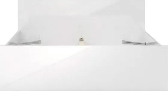 Falco Postel Simplicity 213, 160x200, bílý lesk