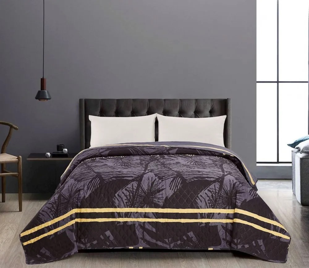 Oboustranný povlak na přikrývku pro manželskou postel s exotickým motivem Šířka: 200 cm | Délka: 220 cm