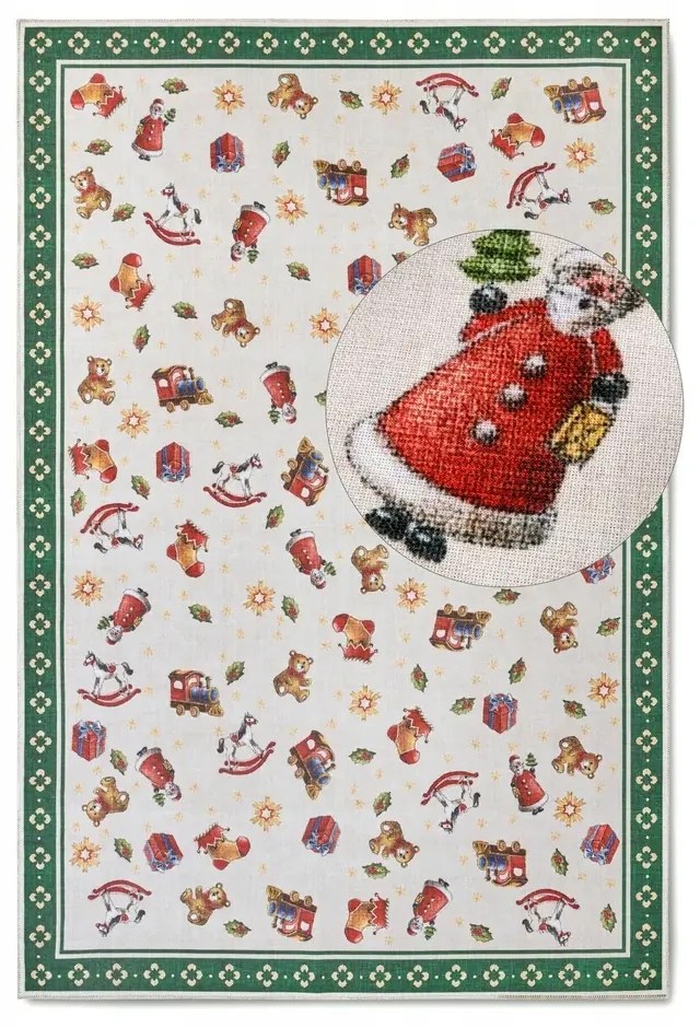 Villeroy&Boch Koberec pod vánoční stromeček 160x230cm, protiskluzový plochý tkaný