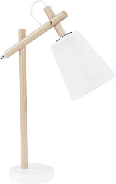 Dřevěná stolní lampička 667 Vaio white (TK Lighting)