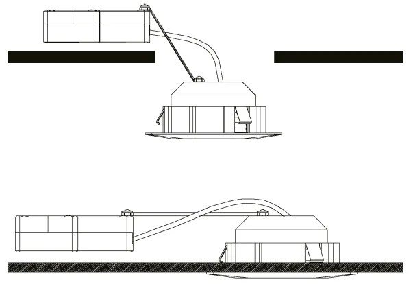 Eglo 95844 - SADA 3x LED podhledové svítidlo PINEDA 1xLED/4,9W/230V