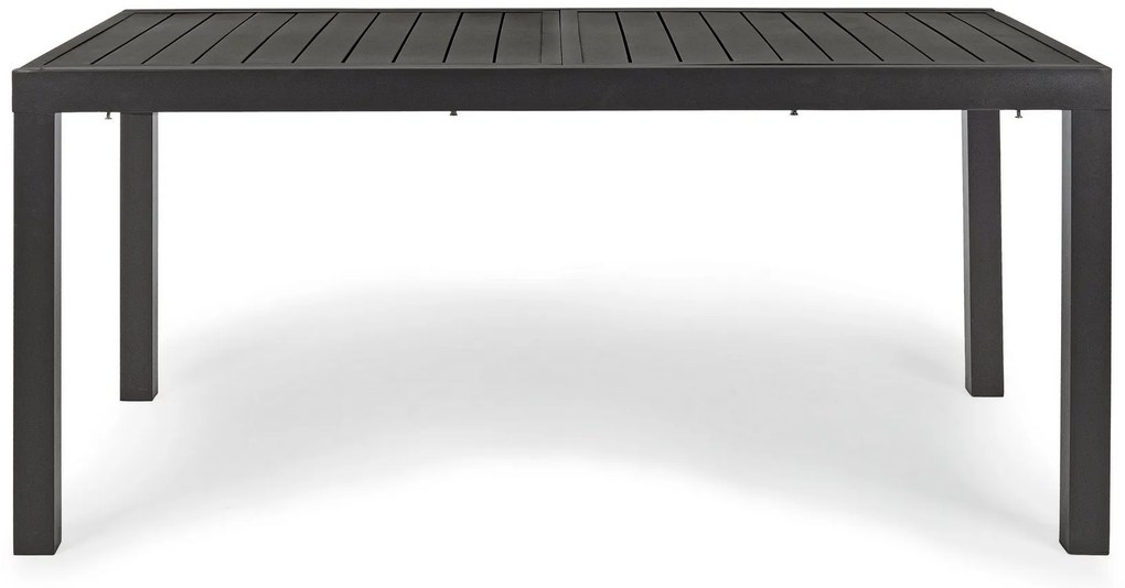 BIZZOTTO Rozkládací zahradní stůl HILDE 160x90 cm antracit
