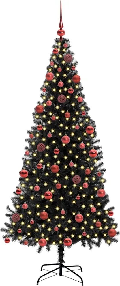 Vánoční stromeček Černá 180 cm PVC 3396478