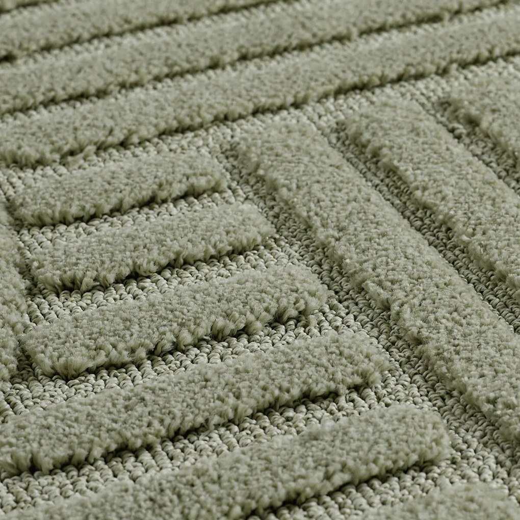 Ayyildiz, Kusový koberec Art 1121 Green, 60x110, zelená, ložnice