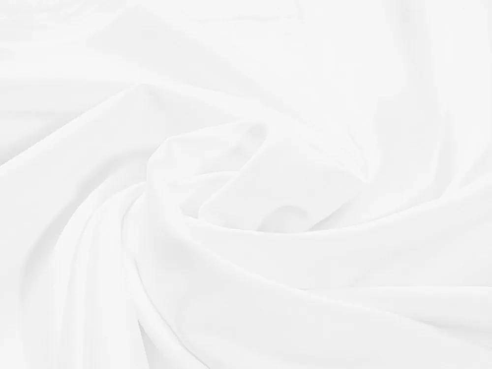 Biante Dekorační běhoun na stůl Rongo RG-013 Bílý 20x160 cm