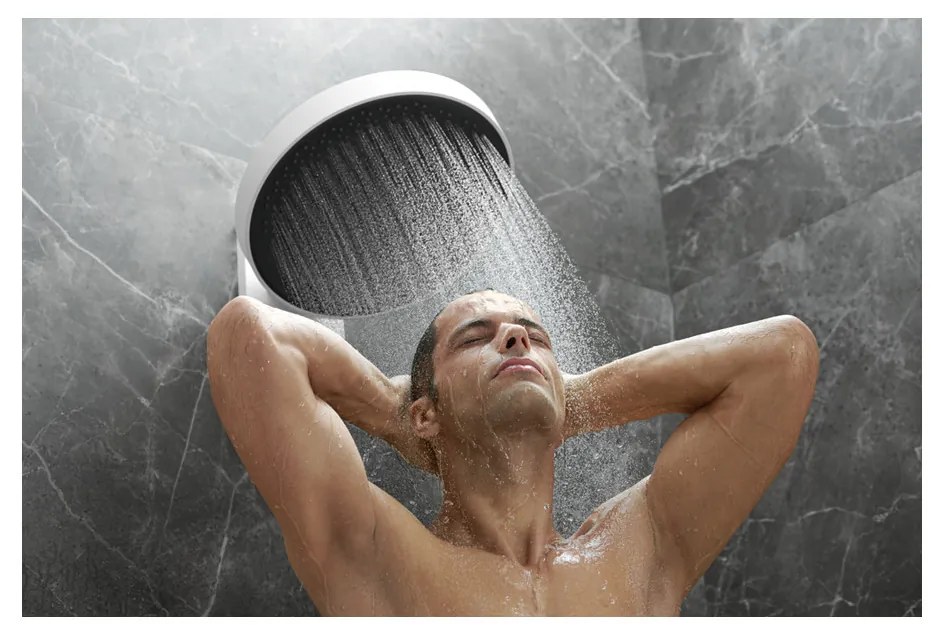 Hansgrohe Rainfinity, hlavová sprcha 250 1jet EcoSmart s připojením na zeď, chromová , HAN-26227000