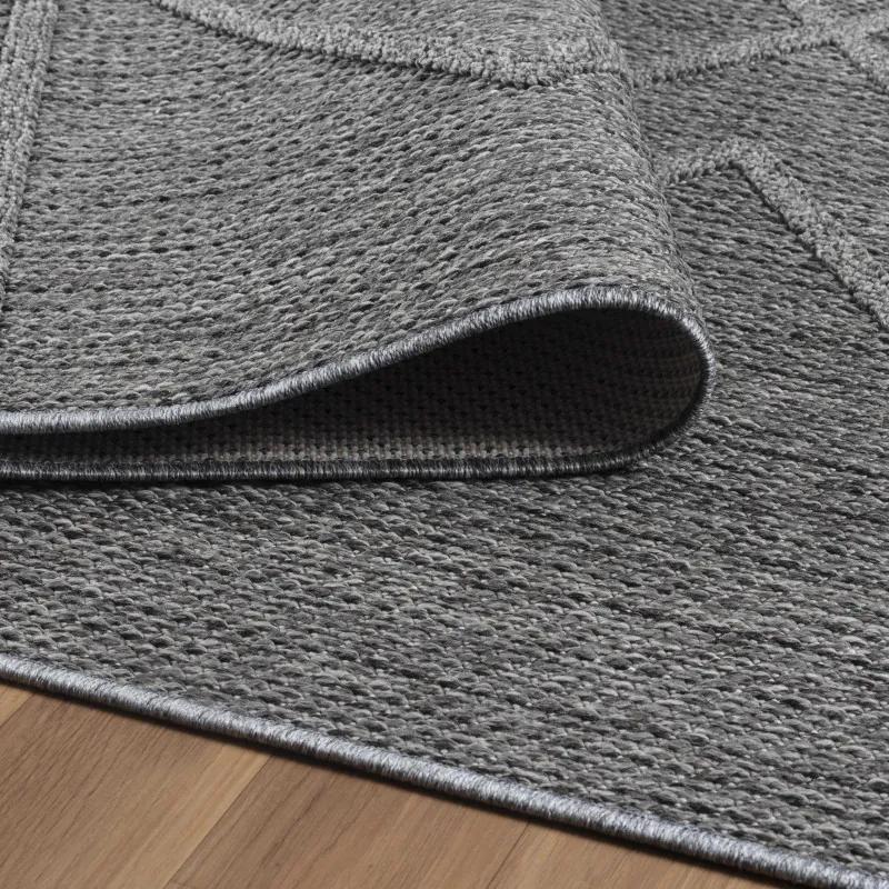 Ayyildiz koberce Kusový koberec Patara 4954 Grey – na ven i na doma - 120x170 cm