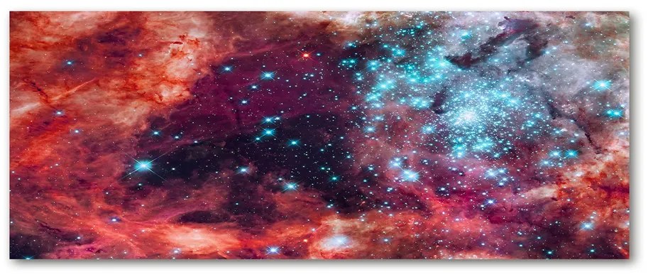 Wallmuralia Foto obraz akrylový do obýváku Magellanův oblak 125x50 cm
