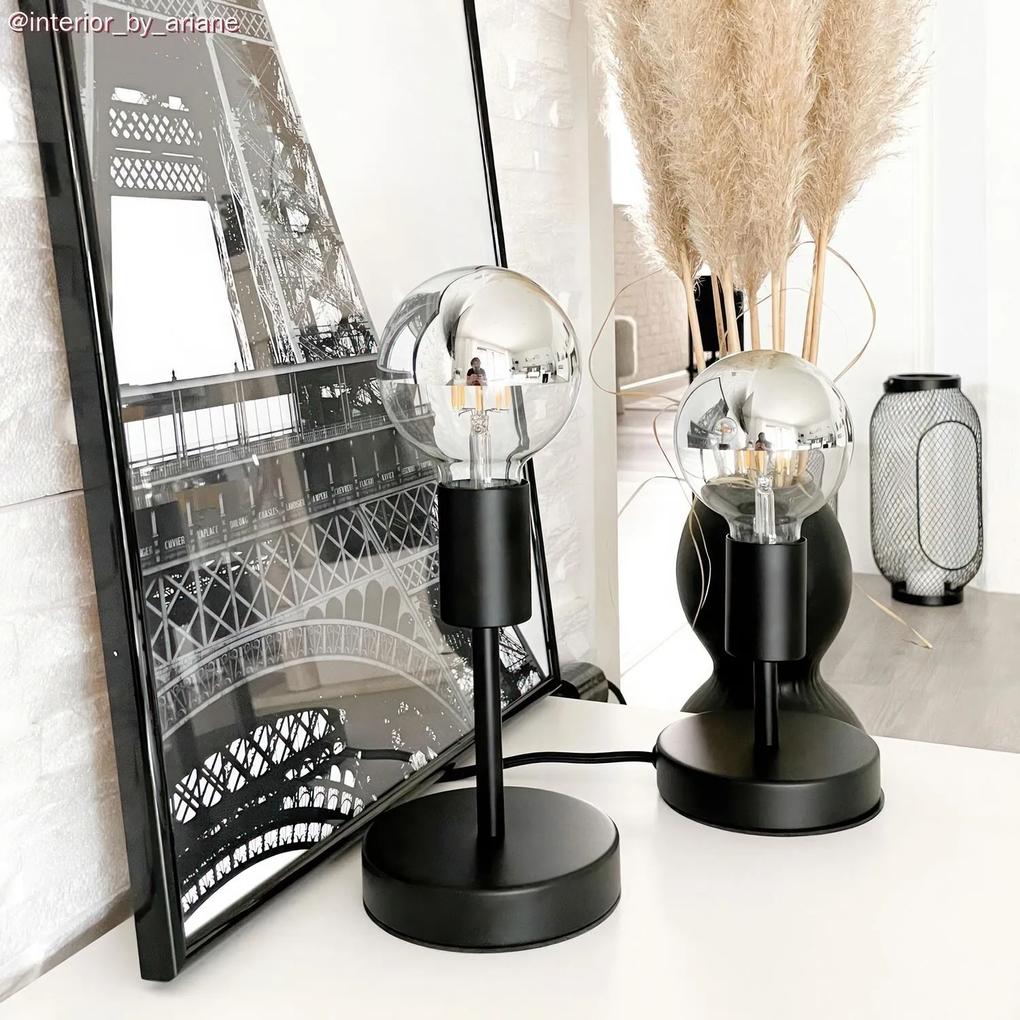 creative cables Kovová stolní lampa Alzaluce Velikost: 15 cm, Barva: Mosaz