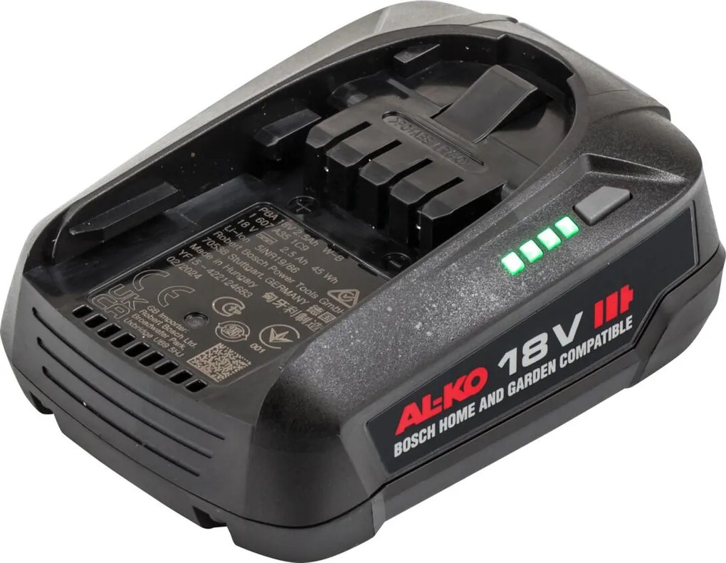 AL-KO B 50.5 LI 18 V / 2,5 Ah - akumulátor