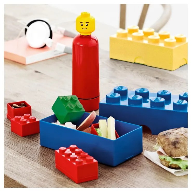 Červený svačinový box LEGO®