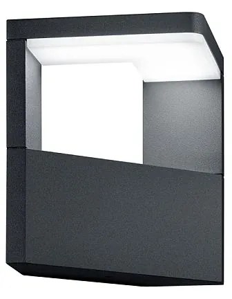 TRIO 221760142 Ganges nástěnné exteriérové svítidlo LED 1x9W 1000lm 3000K IP54 Venkovní nástěnná svítidla