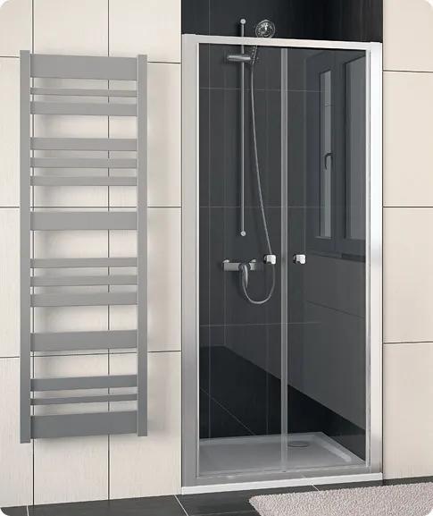 SANSWISS Dvoukřídlé sprchové dveře ECO-LINE ECP2 70 cm