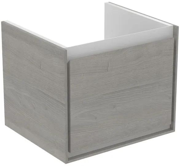 Ideal Standard Connect Air Skříňka pod umyvadlo Cube 55 cm, 48x40,9x40 cm, dekor šedý dub E0844PS