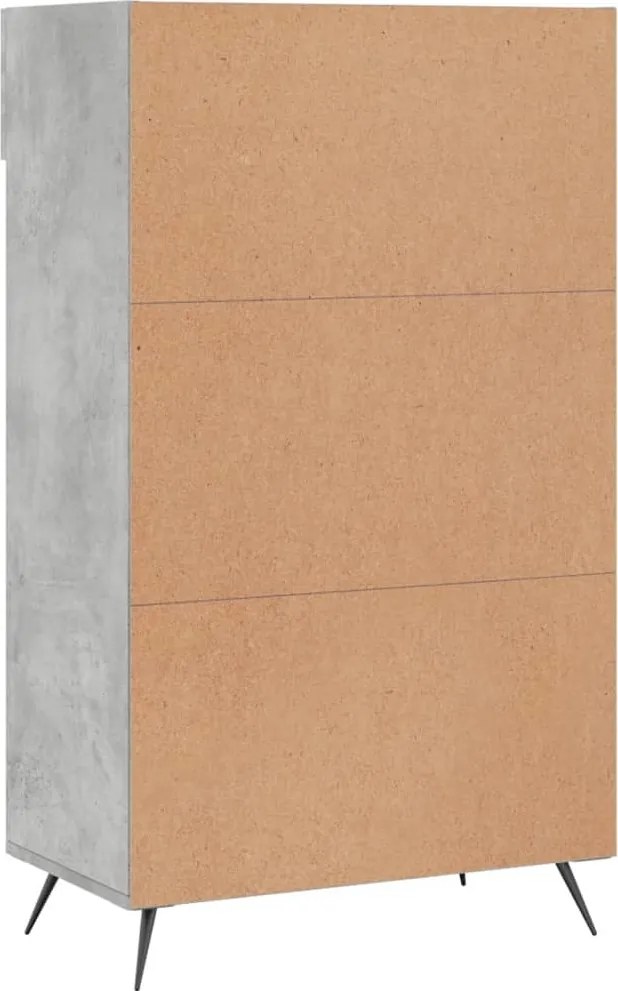 vidaXL Botník 60 x 35 x 105 cm kompozitní dřevo [829584] Barva: dub sonoma