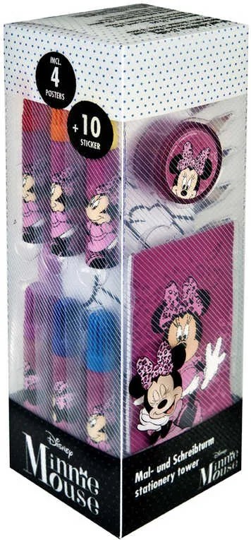 _Ostatní 1_ Školní potřeby Disney Minnie Mouse velký set 35ks s omalovánkami miuw2255