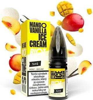 Riot BAR EDTN Salt Mangovo-vanilková zmrzlina 10ml (10mg)
