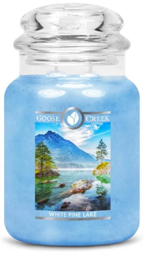 Goose Creek - vonná svíčka White Pine Lake (Bílé borovicové jezero) 680g