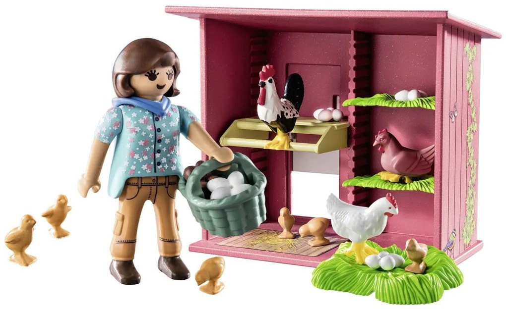 Playmobil Playmobil 71308 Kohout a slepice s kuřátky