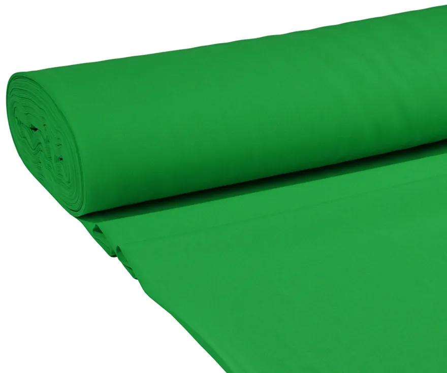 Biante Dekorační čtvercový ubrus Rongo RG-061 Sytě zelený 120x120 cm