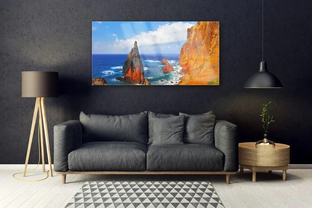 Plexisklo-obraz Útes Pobřeží Moře 120x60 cm