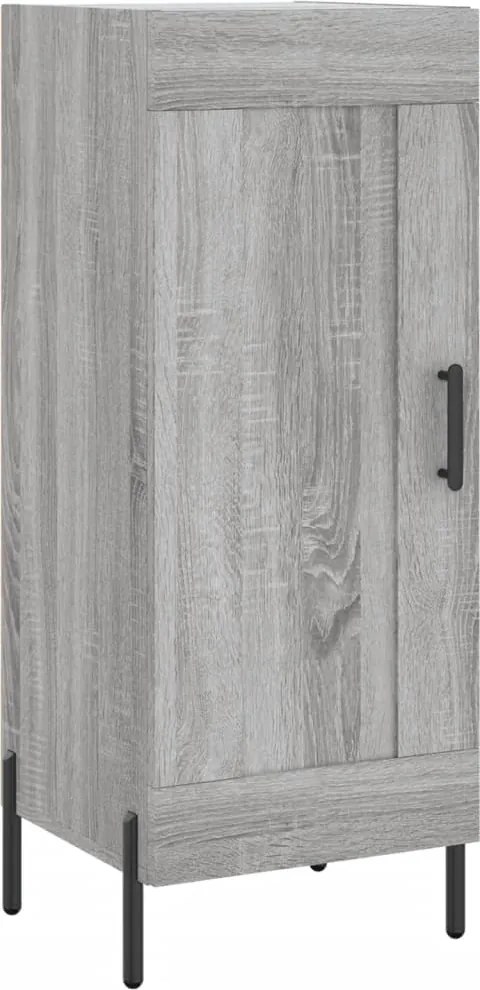 Skříň highboard šedá sonoma 34,5 x 34 x 180 cm kompozitní dřevo 3199119