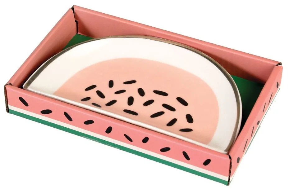 Ozdobný porcelánový talířek Rex London Watermelon