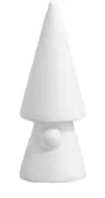 Keramická dekorace Santa Evert White 10 cm Storefactory Scandinavia