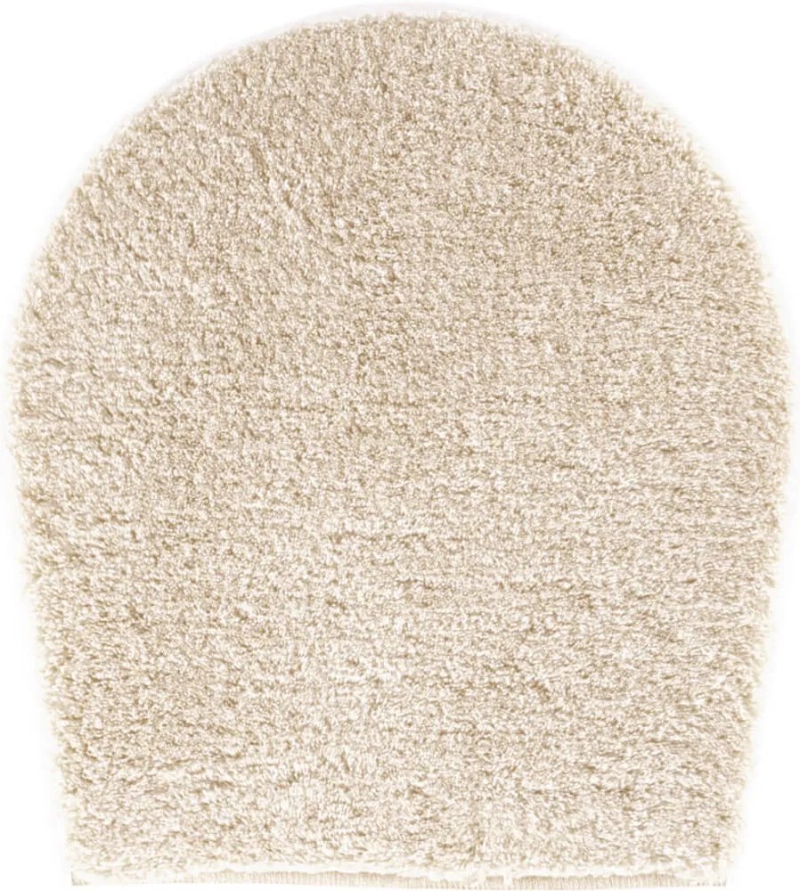 GRUND Koupelnová předložka MELANGE šampaňská Rozměr: 47x50 cm - na víko od WC nebo jako podsedák na židli