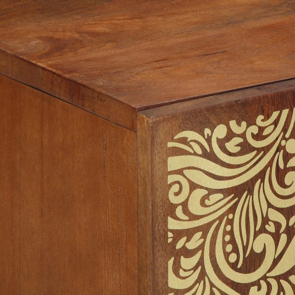 Servírovací skříň 2 ks 60 x 33 x 75 cm Masivní mangové dřevo 3310145