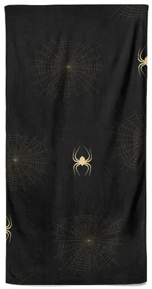 Osuška Spiderweb Gold (Velikost osušky: 70x140cm)