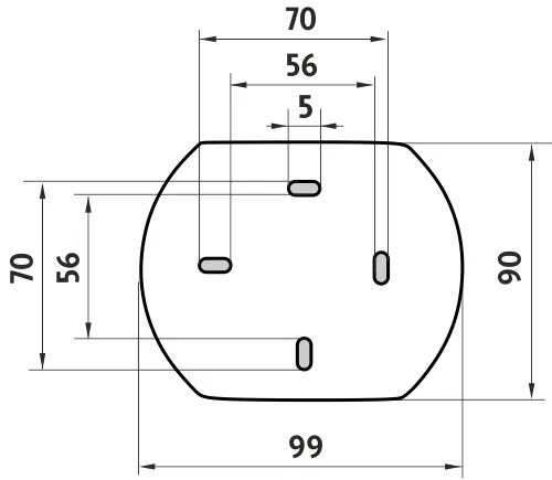 Nimco LED zrcátko s nastavit. teplotou svítivosti - ZK 20265P-26