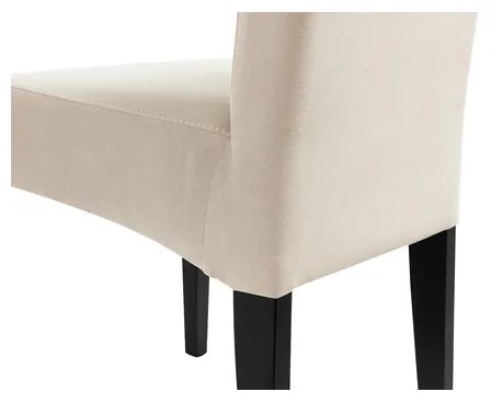 Jídelní židle JK79, Barva dřeva: bílá, Potah: Magic Velvet 2250