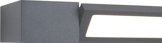 Brilagi - LED Venk. nást. svítidlo AQUA LINE LED/12W/230V 45 cm IP44 antr CRI 90