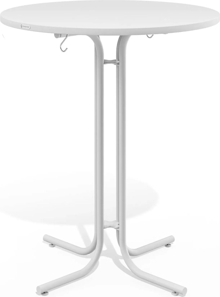 Cateringový skládací barový stůl Ofelie 80 cm bílý